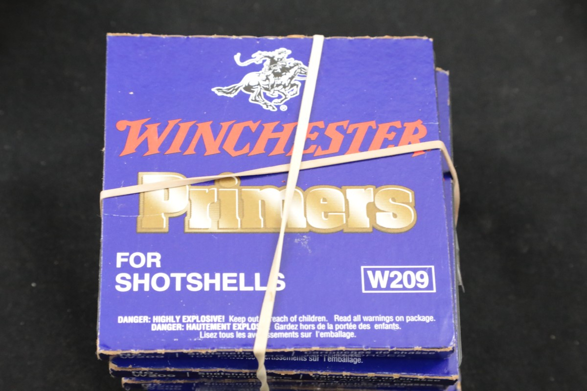 7179x 209 Shot Shell Primers *Local Pickup Only* Mixed Win, Fed, Rem ...
