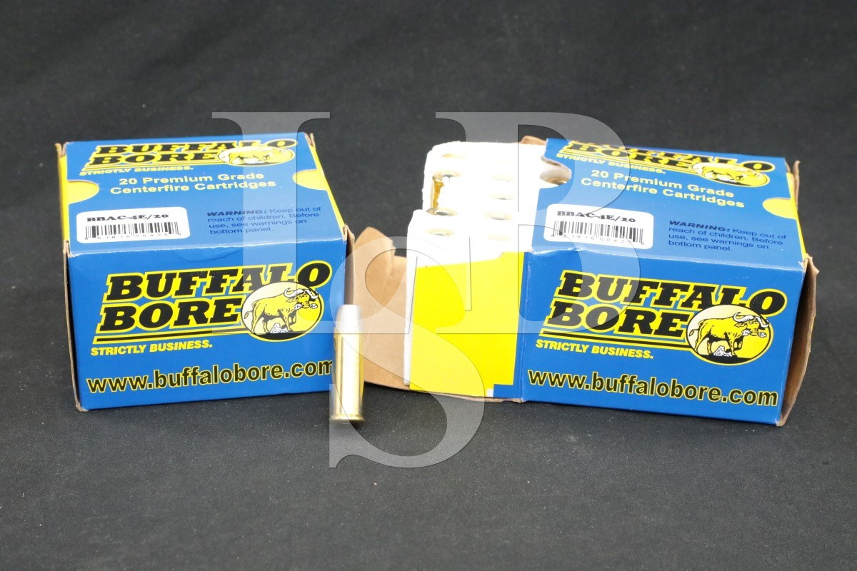 40x .44 Mag. Ammunition Buffalo Bore Low Recoil 255 Grain Lead Keith ...