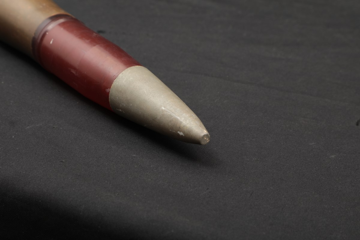 1x Bofors 40mm M851 L/70 Dummy Round In Very Good Condition Inert 40mm ...