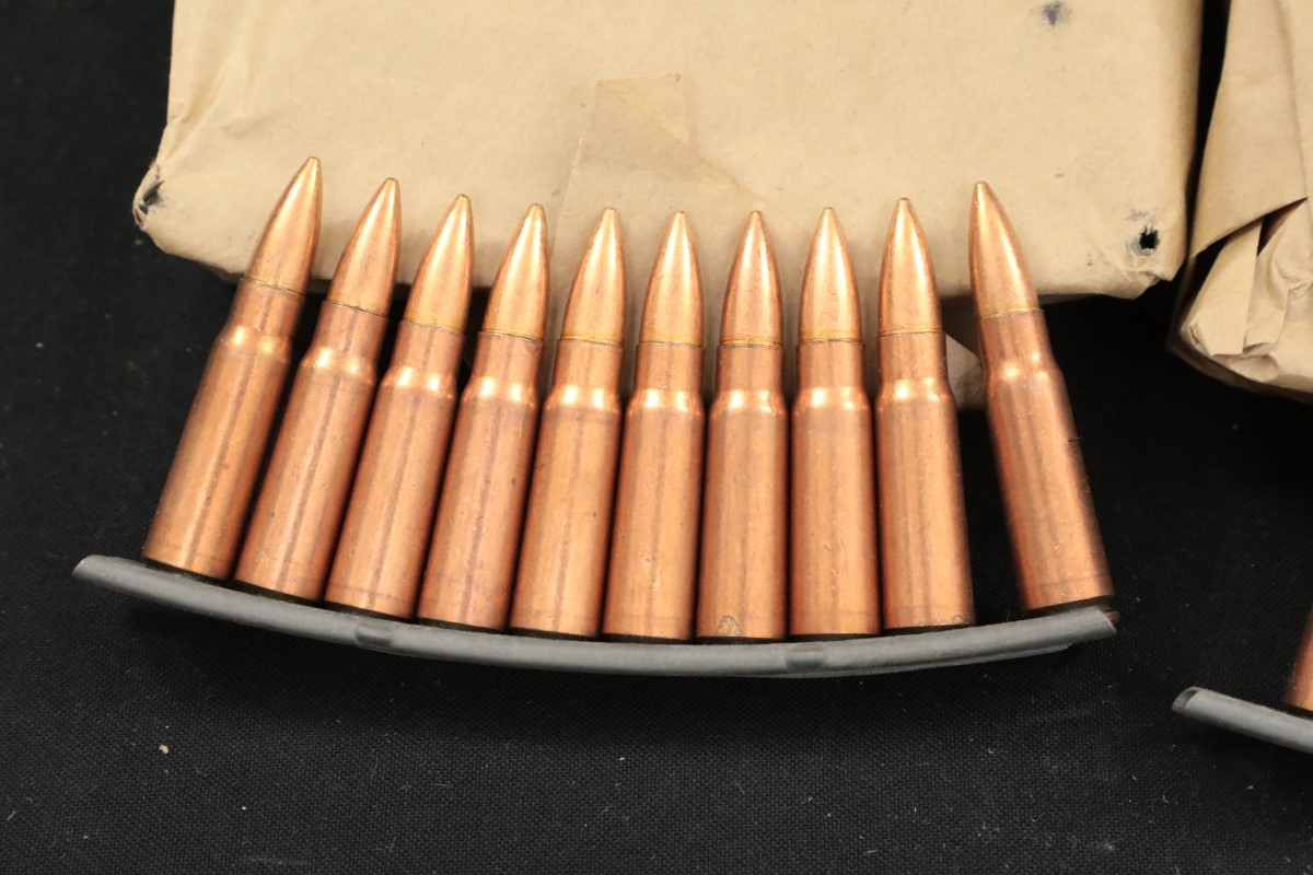 China 550x 7.62x39 Ammunition Chinese Copper Washed Magnetic Bullets ...