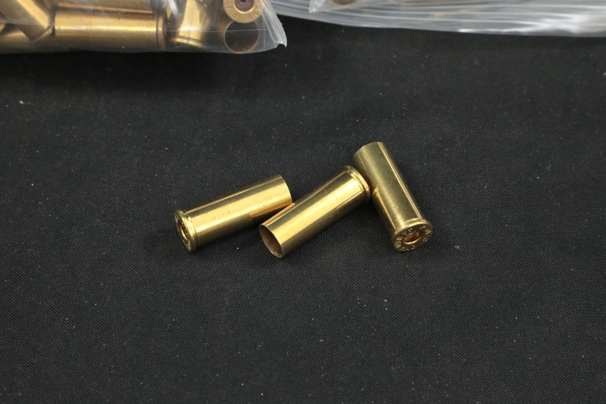 Mixed 264x .44 Magnum New & Fired Unprimed Brass Cases Pmc, Fed, Rem ...