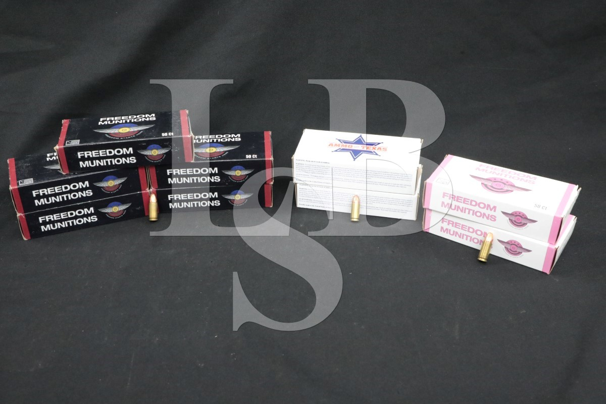 Freedom Munitions 450x 9mm Luger Remanufactured Ammunition 115 Grain ...