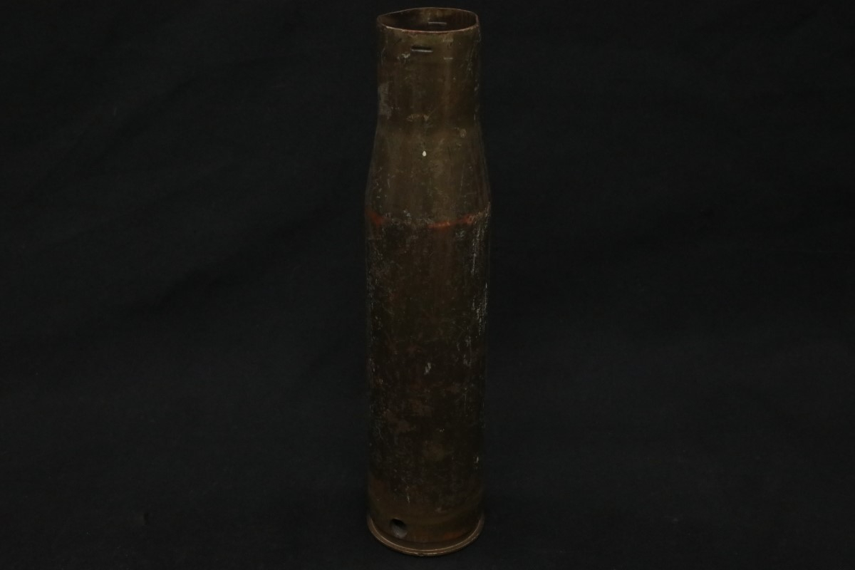 3x Mixed Us Military Brass Shell Cases 37mm, 40mm, & 75mm Empty Brass ...