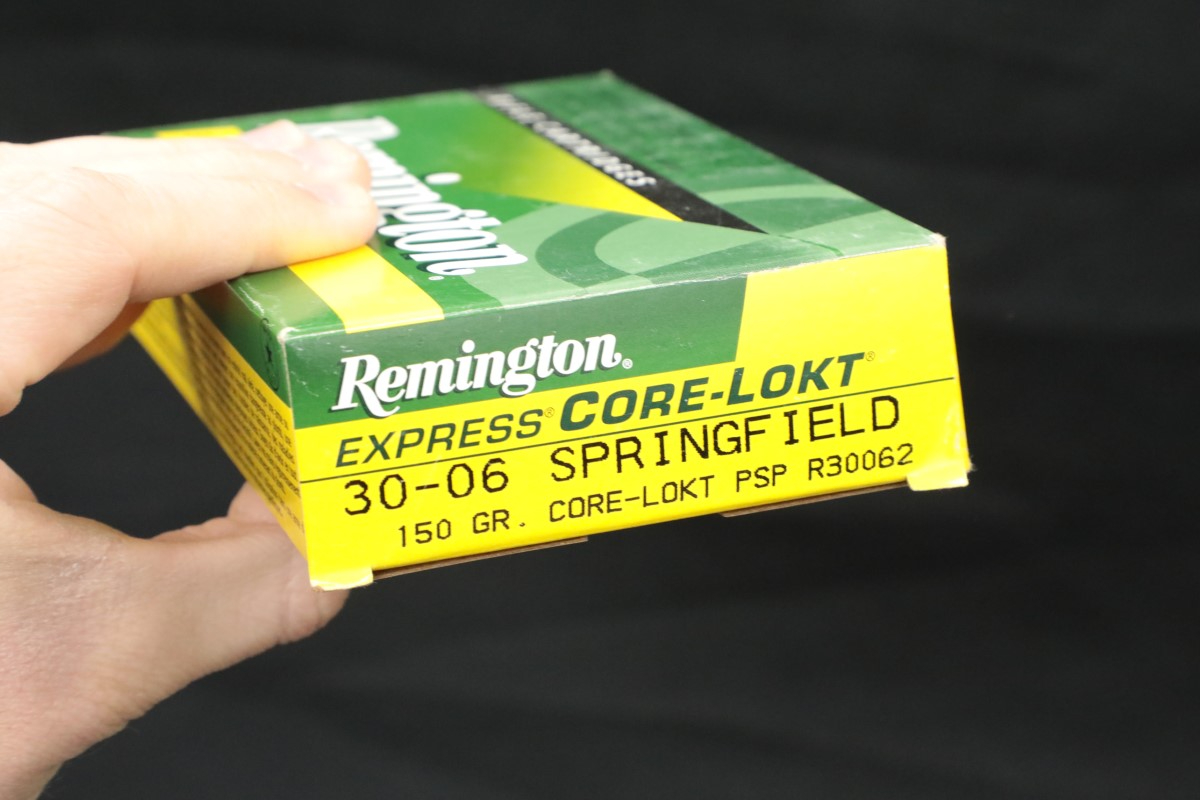 Remington 100x .30-06 Springfield Ammunition Rem. 150 Grain Core-Lokt ...