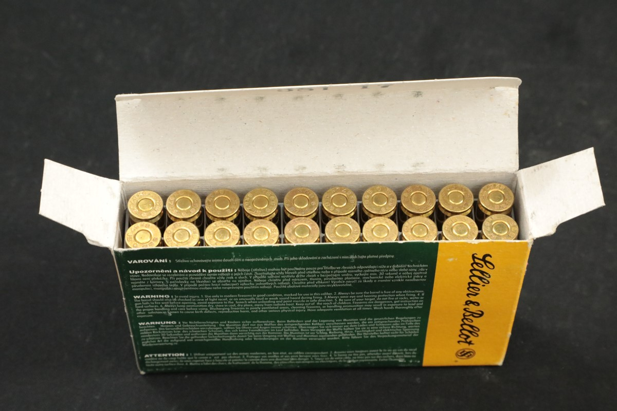 Sellier & Bellot 39x 8x57 JS Ammunition S&B 196 Grain Magnetic JSP ...