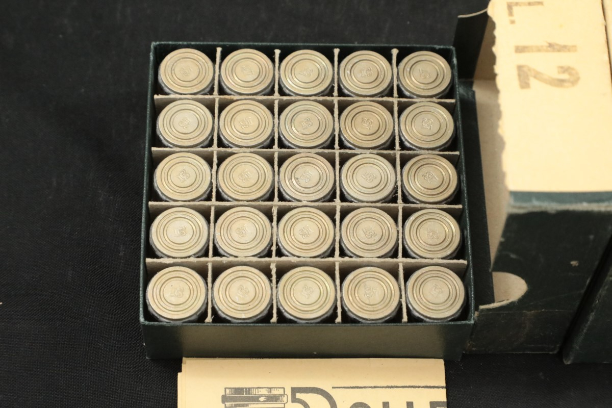 Balle Blondeau 29x 12 Gauge Vintage French Slugs/Sabots 505 Grain Slugs ...