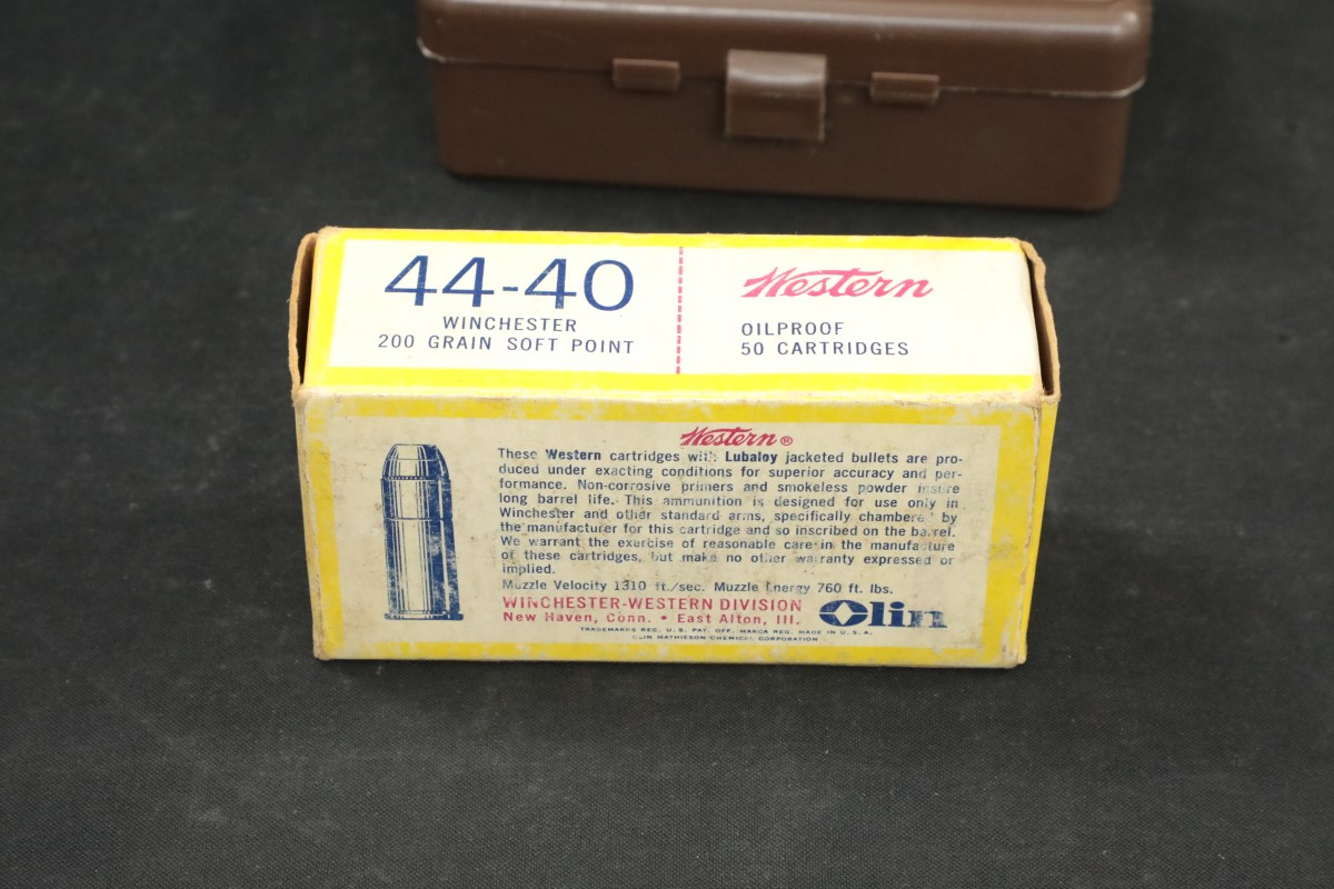 Mixed 81x .44-40 Win. Vintage Ammunition Western & Peters 200 Grain Jsp ...