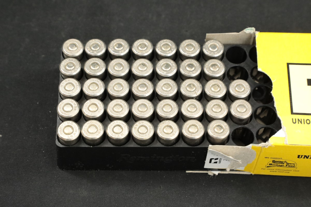 Mixed 137x .45 Auto Rim Ammunition Rem, Umc, Remanufactured 230 Grain ...