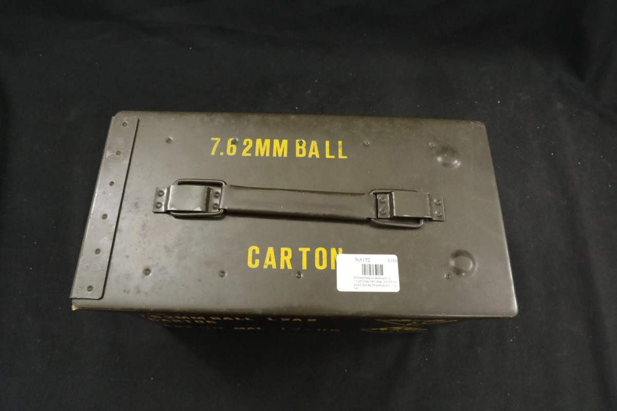 540x 7.62x51mm Ball L2a2 Ammunition Malaysian 146 Gr. Fmj Magnetic ...