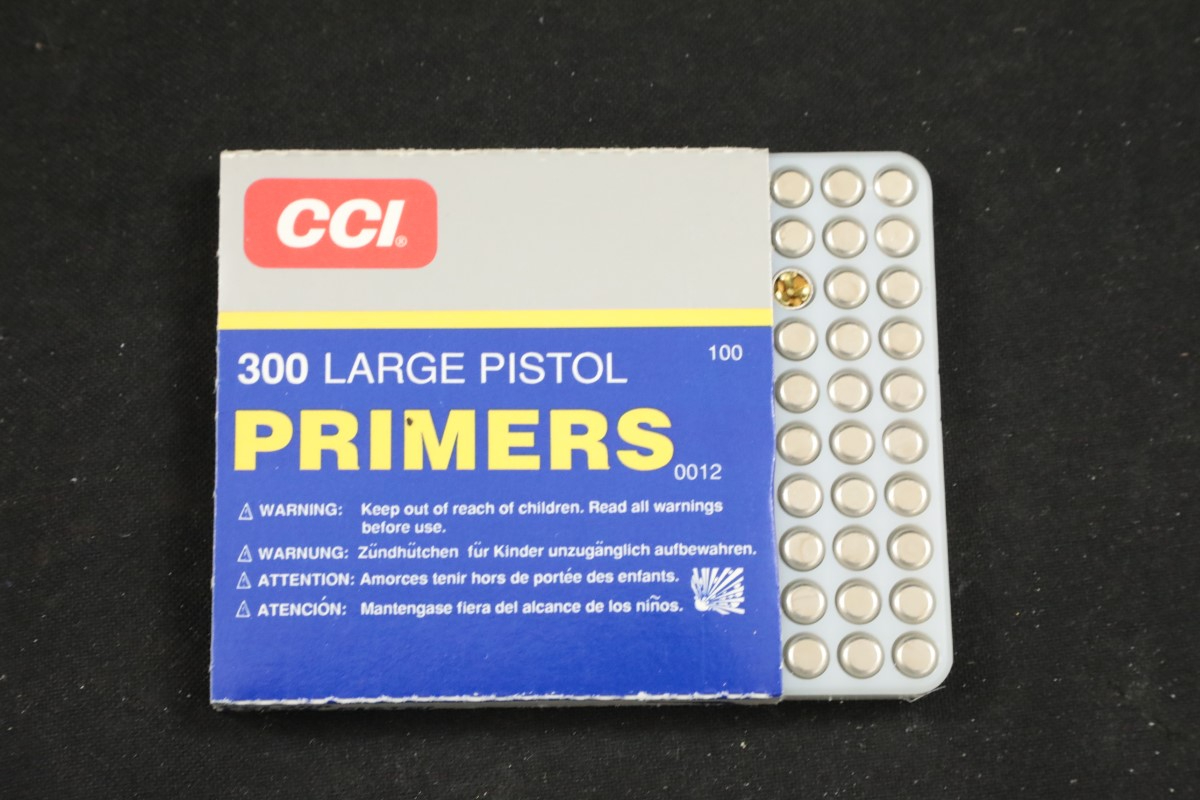 Cci Ammunition 1531x Large Pistol Primers Local Pickup Only Cci No. 300 ...