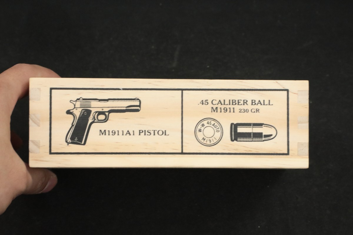 Winchester 50x .45 Auto Ball M1911 Ammunition Win. Wwii Limited Edition ...