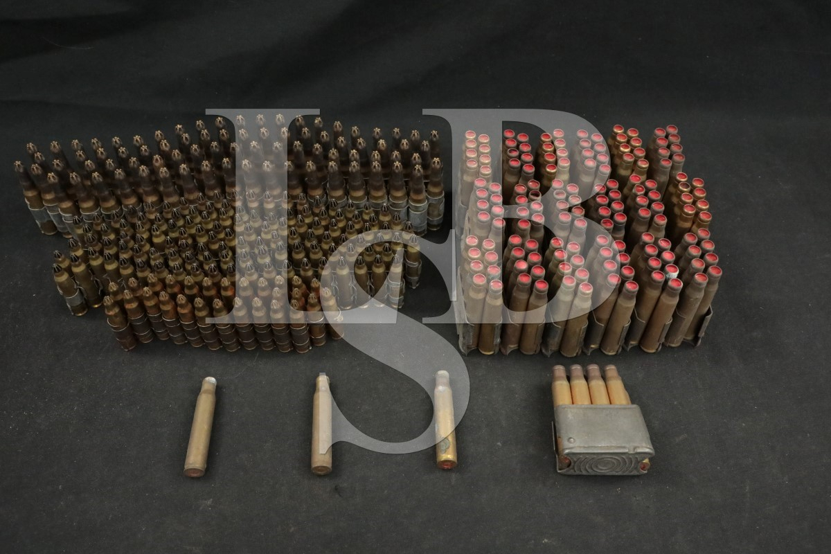 Us Military 378x Mixed Lot Of Blank Ammunition .223 Rem. Linked, .308 ...