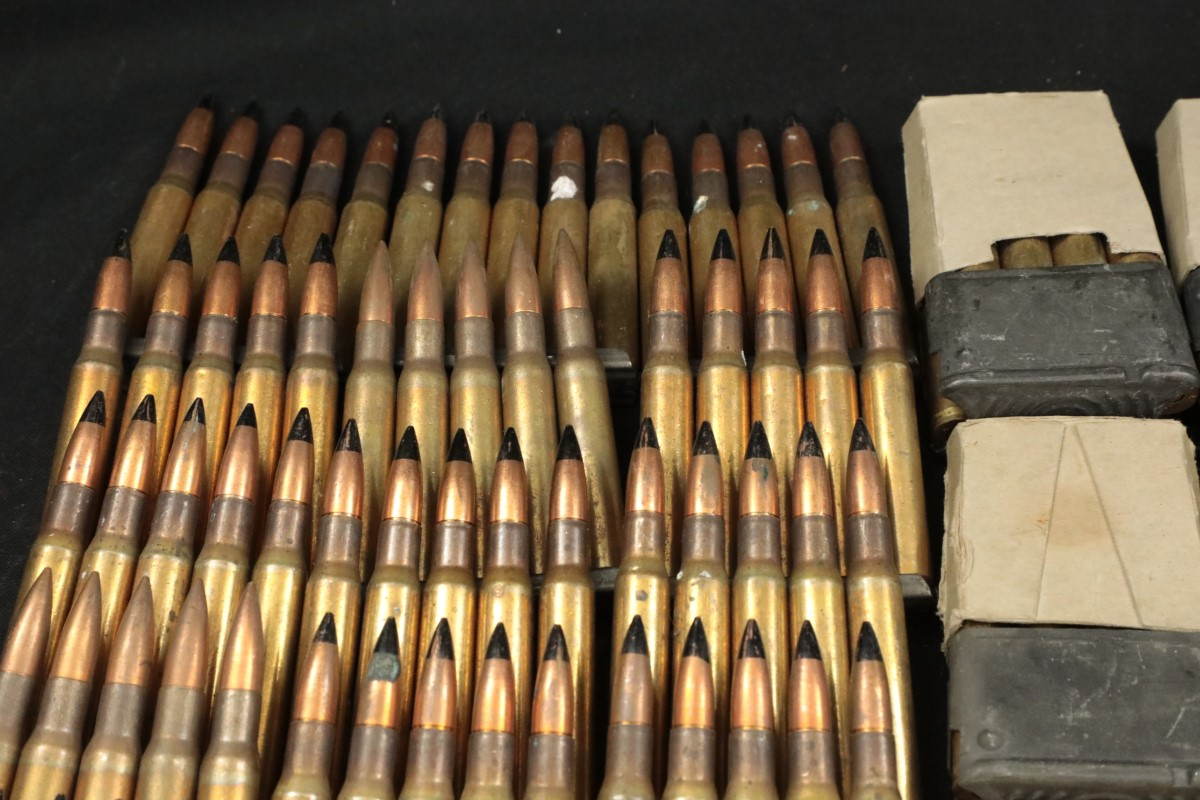 265x .30-06 Springfield Ammunition Us Military Surplus Black Tip Steel ...