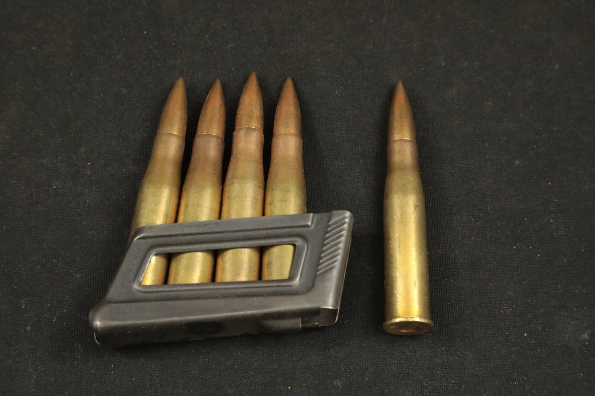 269x 8x56mmr Ammunition Austrian 1938 On Clips With War Bird Logo ...