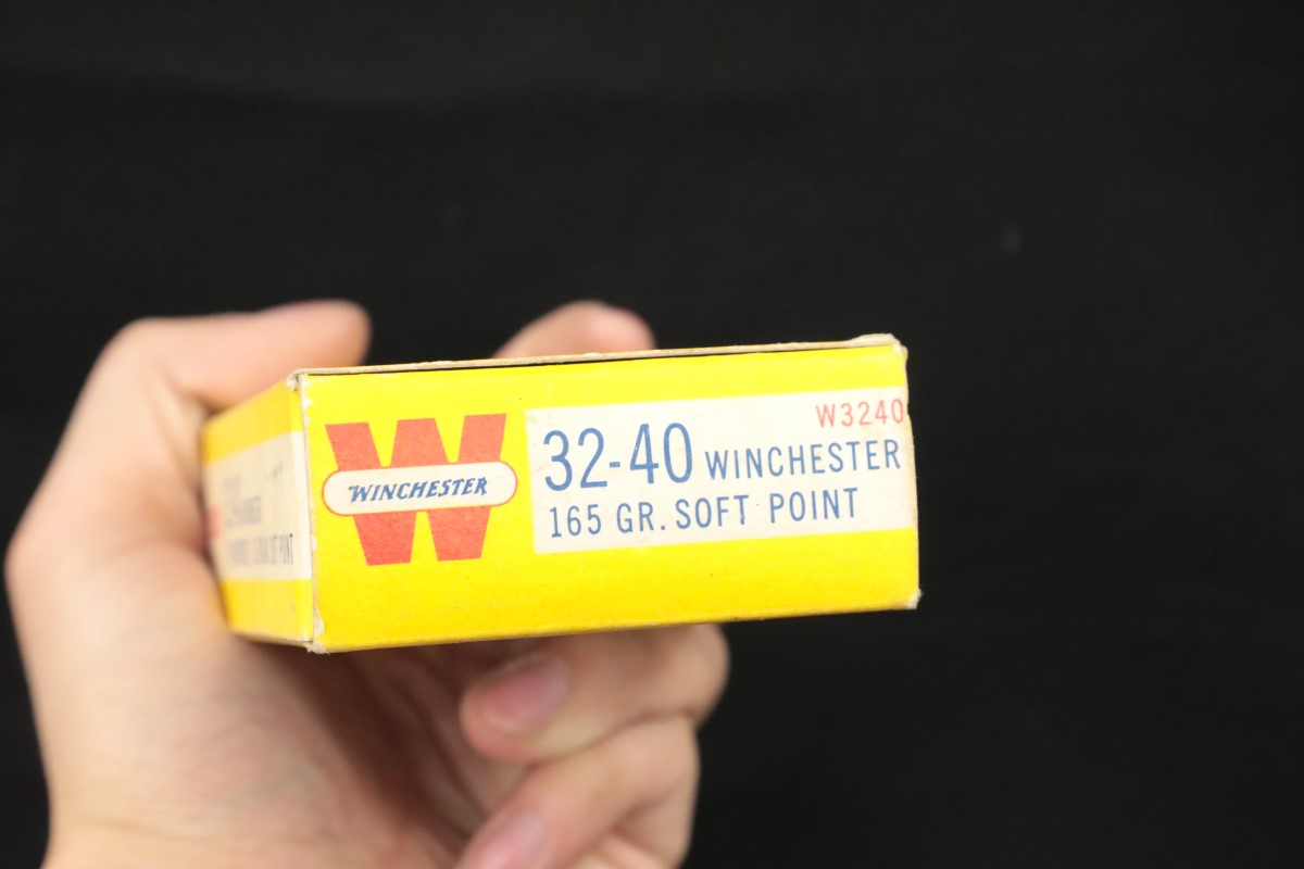 Mixed 40x .32-40 Winchester Ammunition Win, Rem, Dominion 165 Grain Jsp ...