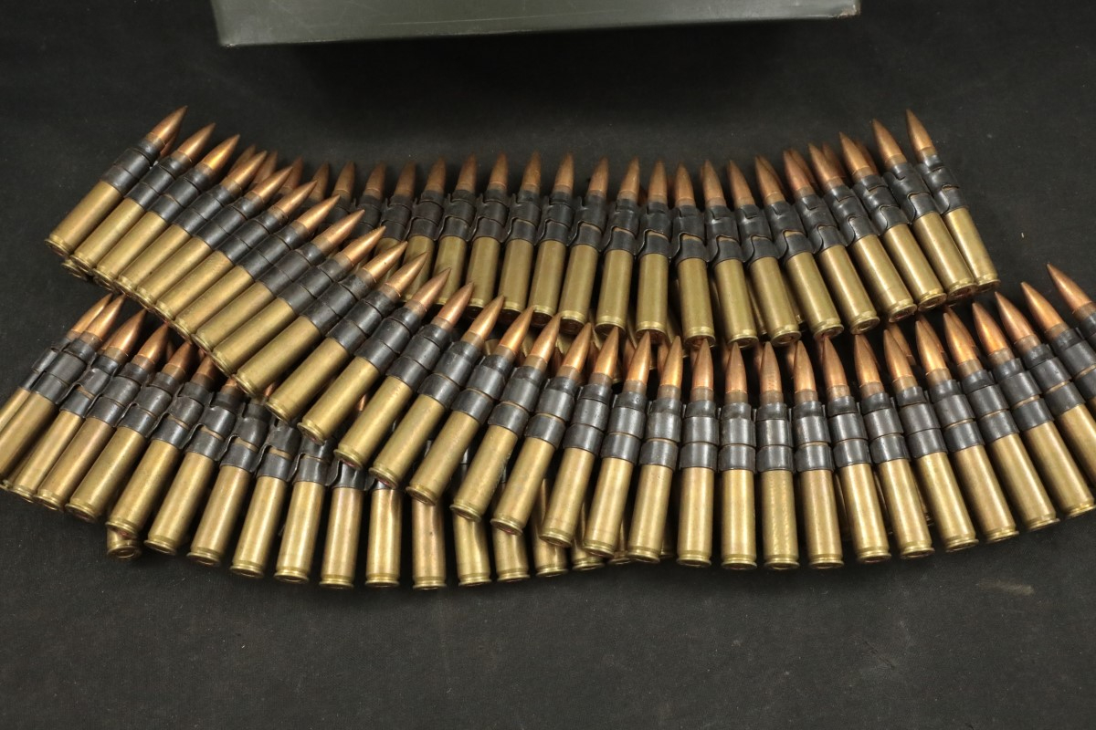120x .30-06 Springfield Belted Ammunition Chinese Fmj Non-Magnetic ...