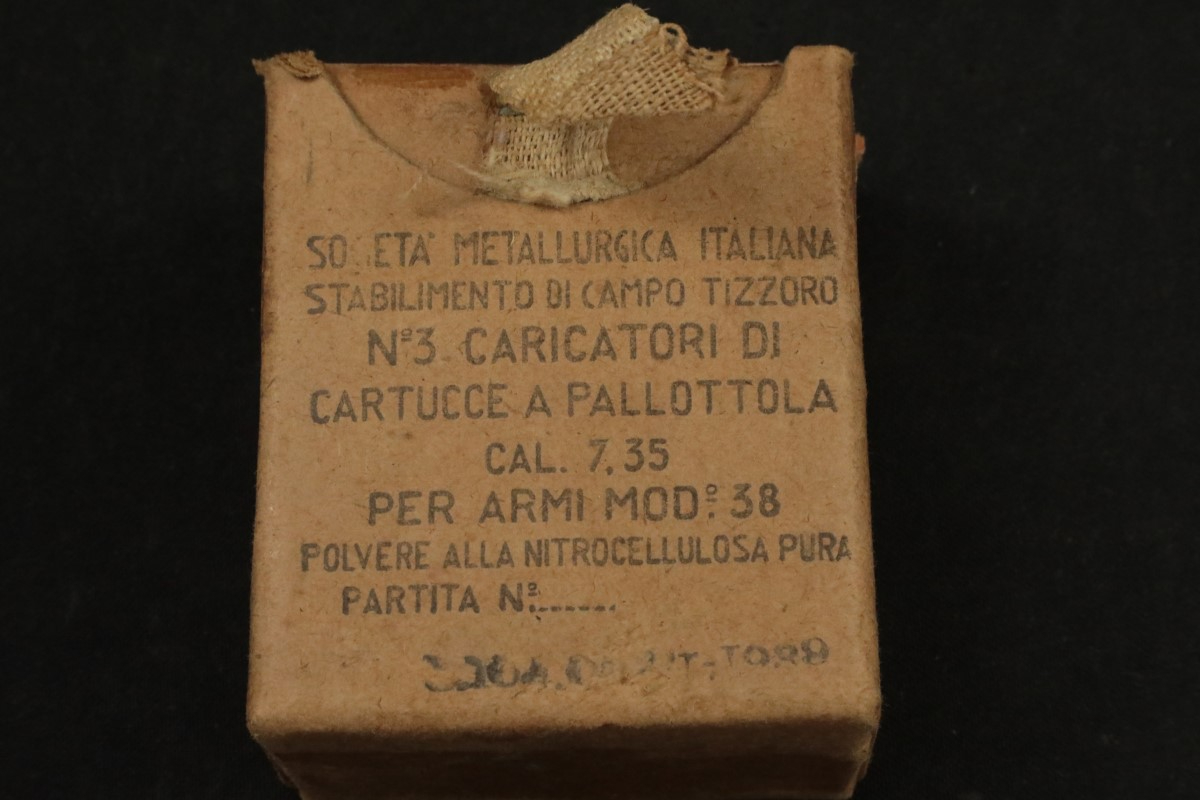 Italy 54x 7.35x51 Carcano Vintage Ammunition Italian FMJ Magnetic ...