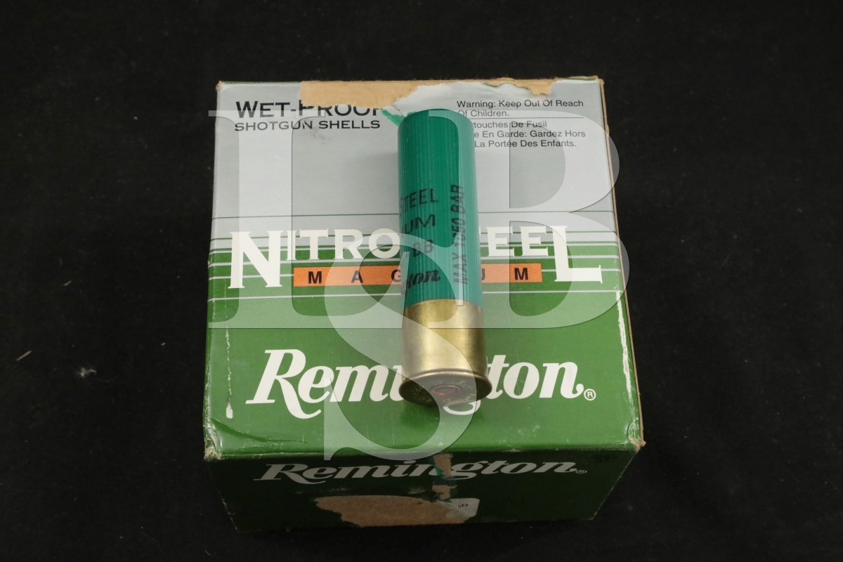 Remington 25x 10 Gauge Magnum Ammunition Rem. Nitro Steel Wet-Proof 3 1 ...