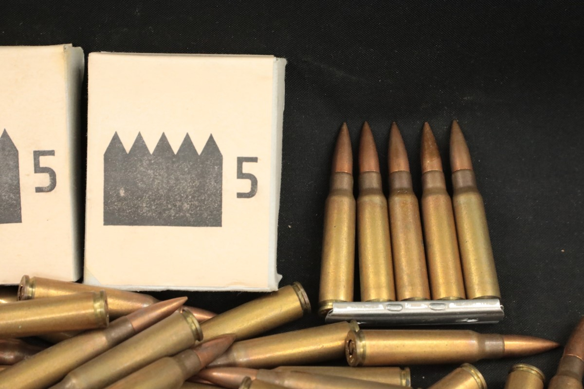 Mixed 117x 7.5 French Mas Ammunition French In 2x Original Sealed Boxes ...