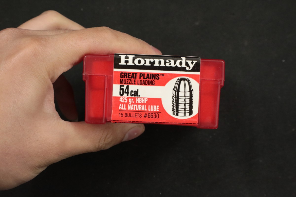 135x .54 Caliber Muzzle Loading Bullets Hornady #6630 Great Plains 425 ...