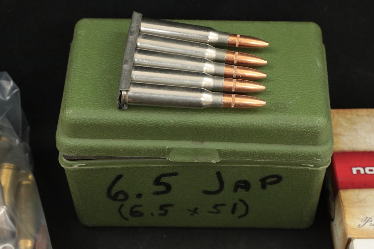 650x 6.5x50 Japanese Ammunition Mixed Lot British, Chinese, Norma ...
