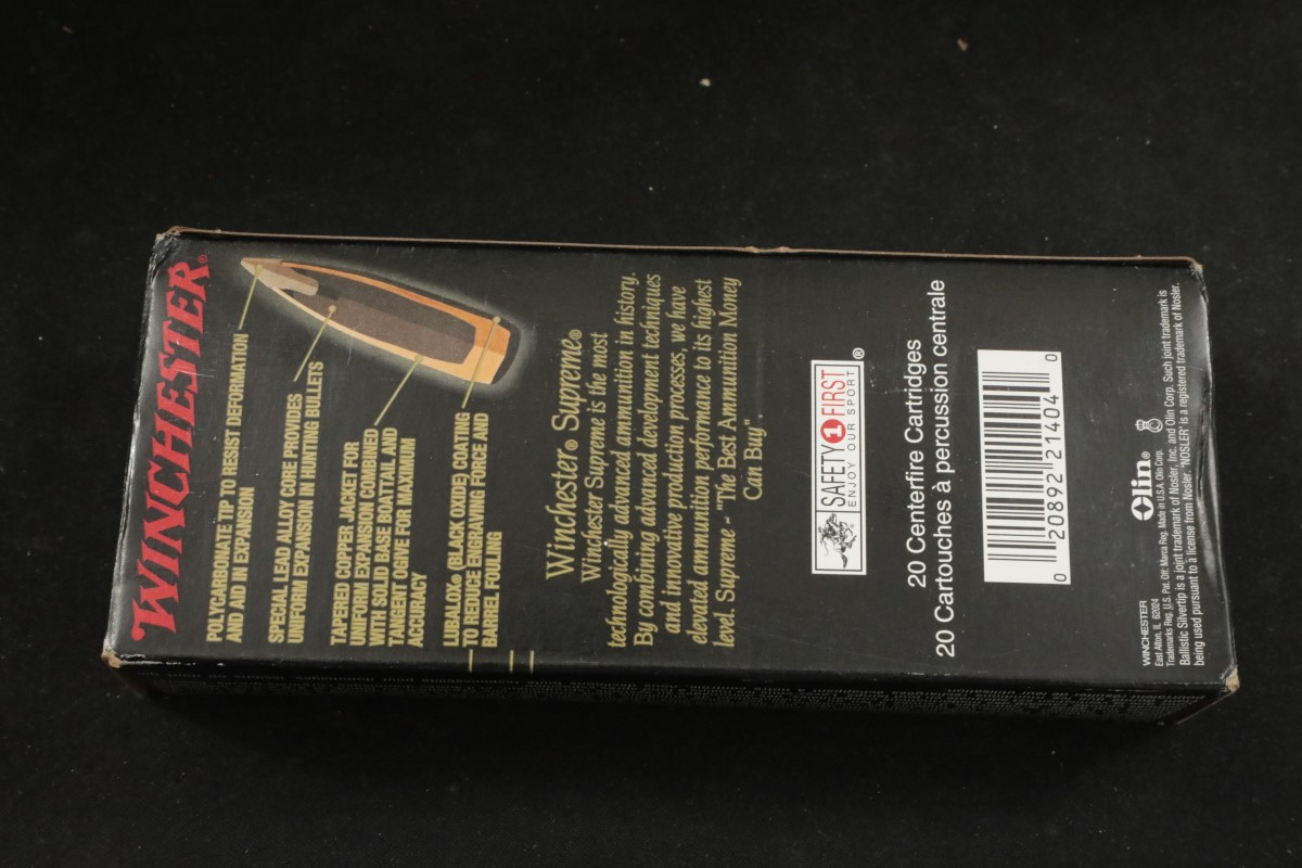 Winchester 120x .243 Wssm Ammunition Win. 95 Grain Ballistic Silvertip ...