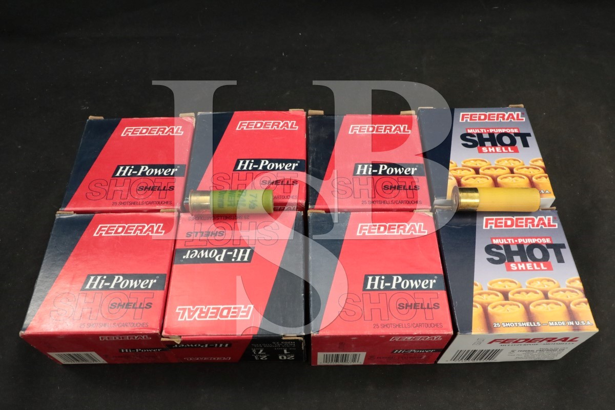 Federal Cartridge Corporation 200x 20 Gauge Ammunition Federal Hi-Power ...