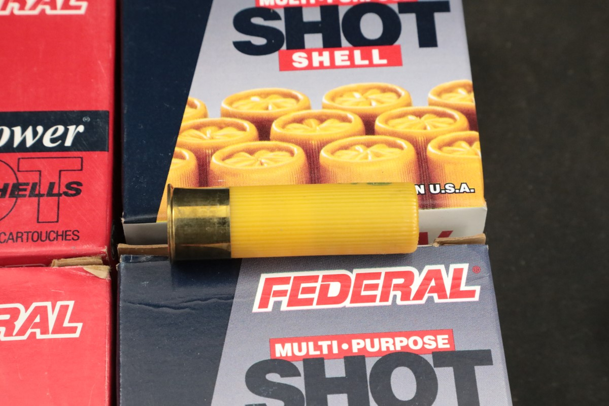 200x 20 Gauge Ammunition Federal Hi-Power & Multi-Purpose 2/3/4