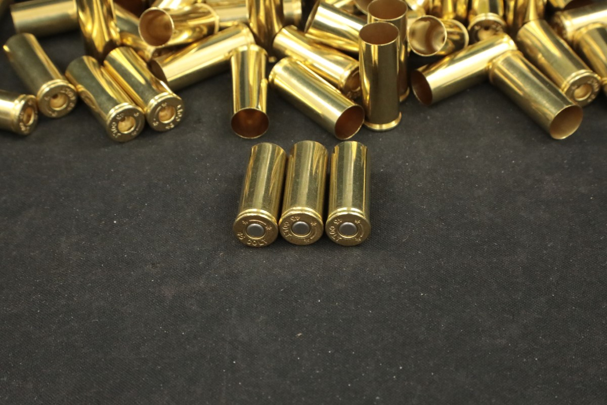 200x .45 Long Colt New Unprimed Starline Brass Cases 2x Bags Of 100x ...