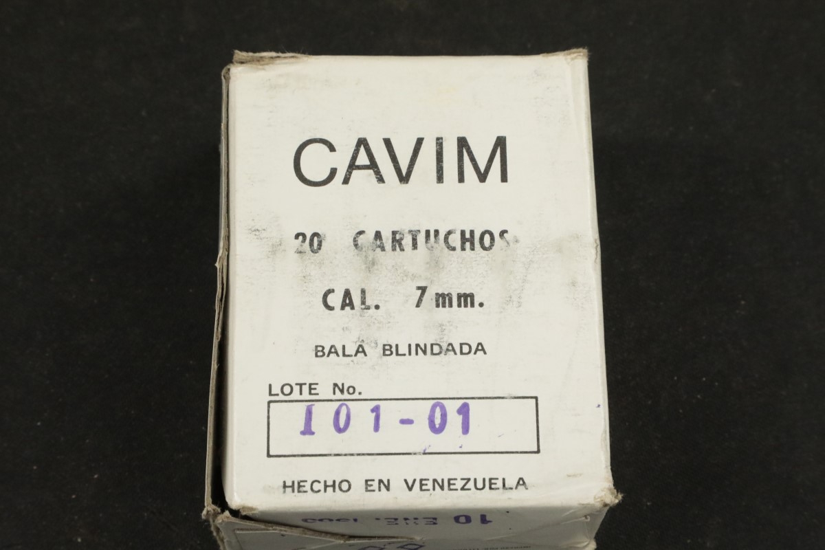 134x 7mm Ball Mauser Ammunition Cavim 1984 Fmj Magnetic Bullets 7x57mm ...