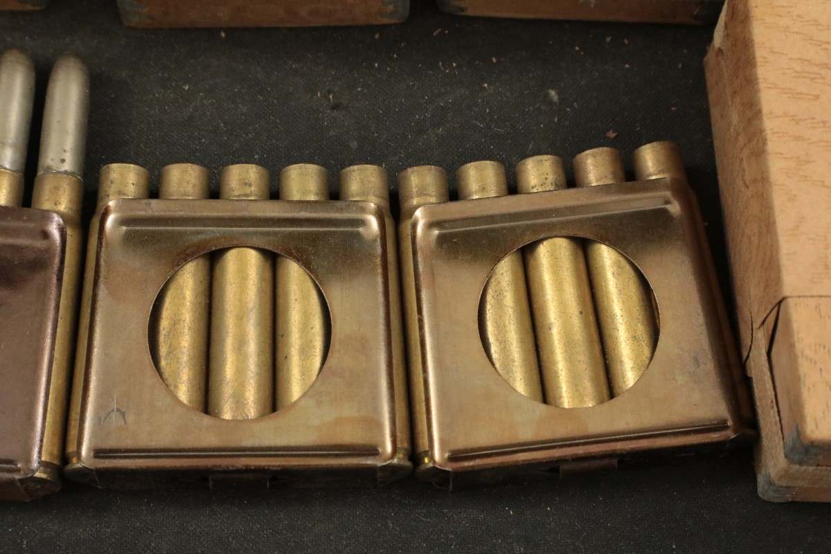 German 315x Gewehr 88 Vintage Ammunition On Clips In Original 1906 ...