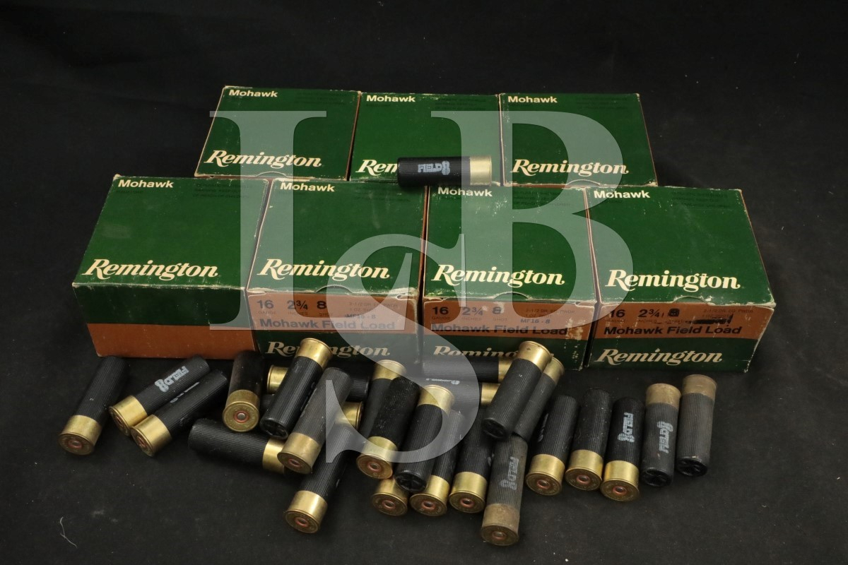 200x 16 Gauge Ammunition Remington Mohawk Field Load 2 3/4