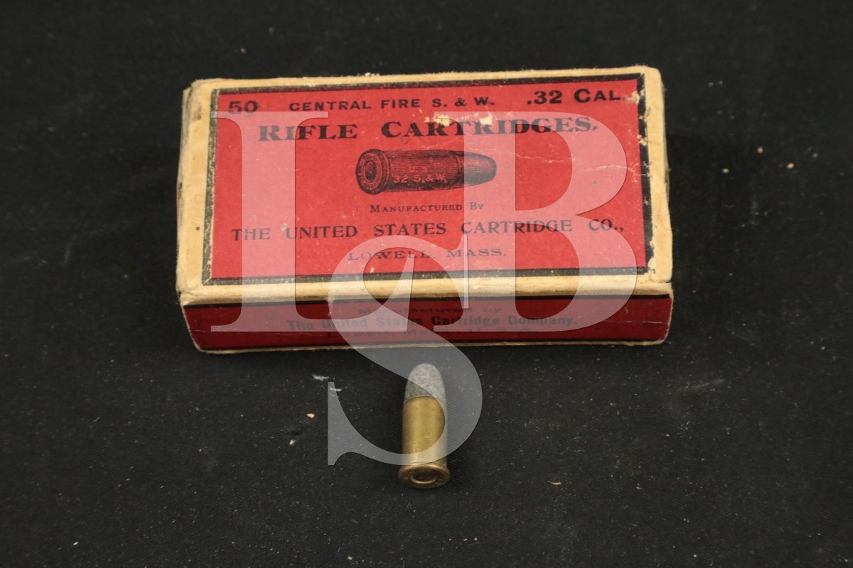 50x .32 S&W Vintage Ammunition Us Cartridge Co. Early 1900`S Complete ...