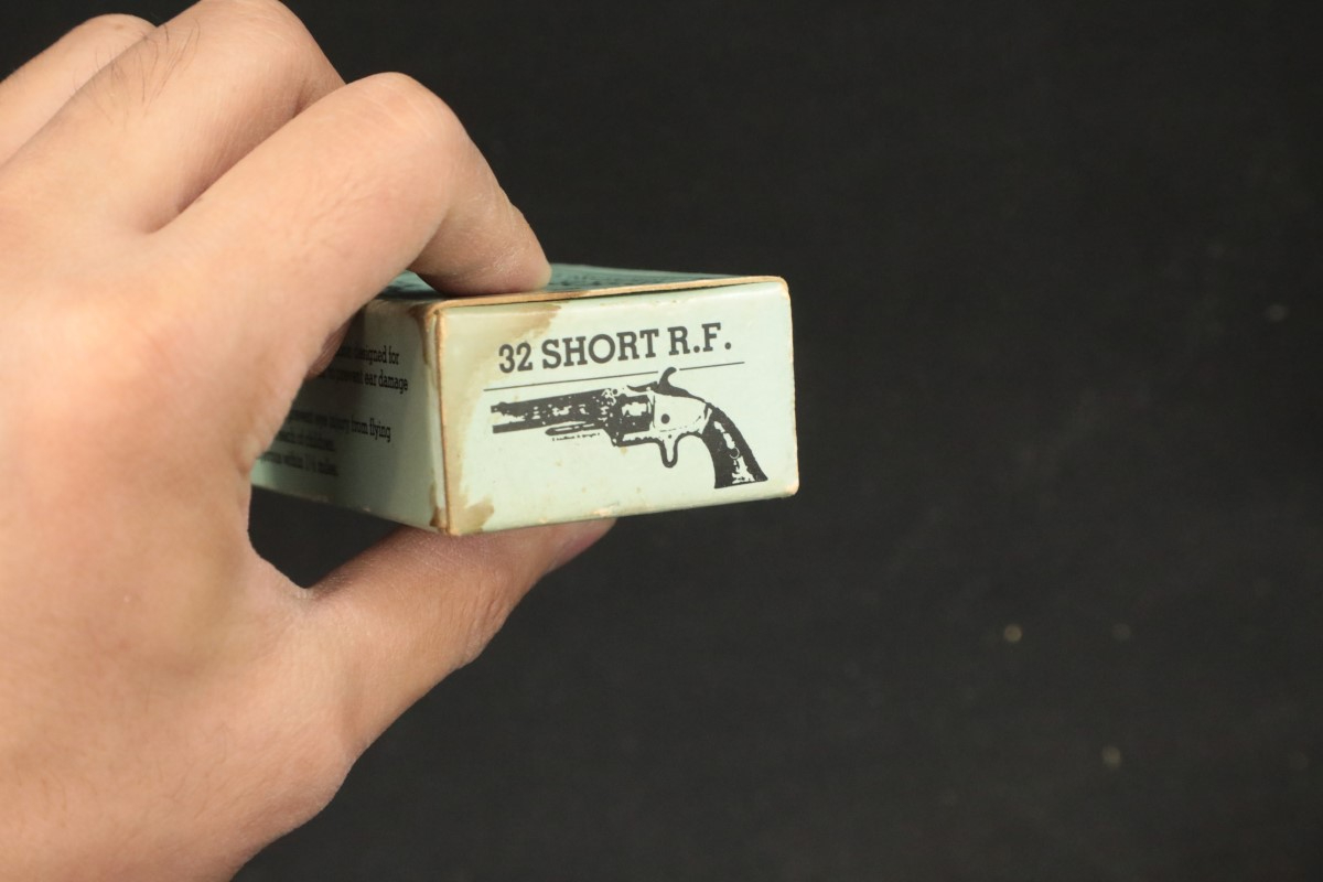 Navy Arms Co 50x .32 Short Rimfire Ammunition Navy Arms Lead Rn Bullets ...