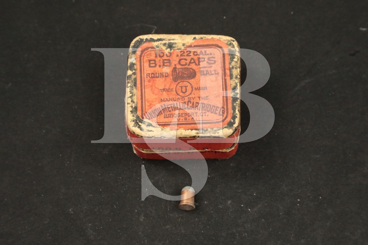 Umc 83x .22 Bb Caps Vintage Ammunition Union Metallic Cartridge Early ...