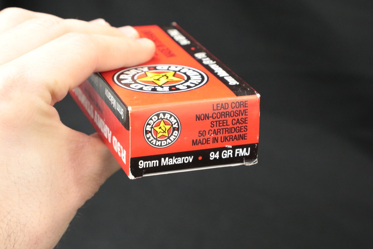 750x 9mm Makarov Ammunition Red Army 94 Grain Magnetic Bullets Steel ...