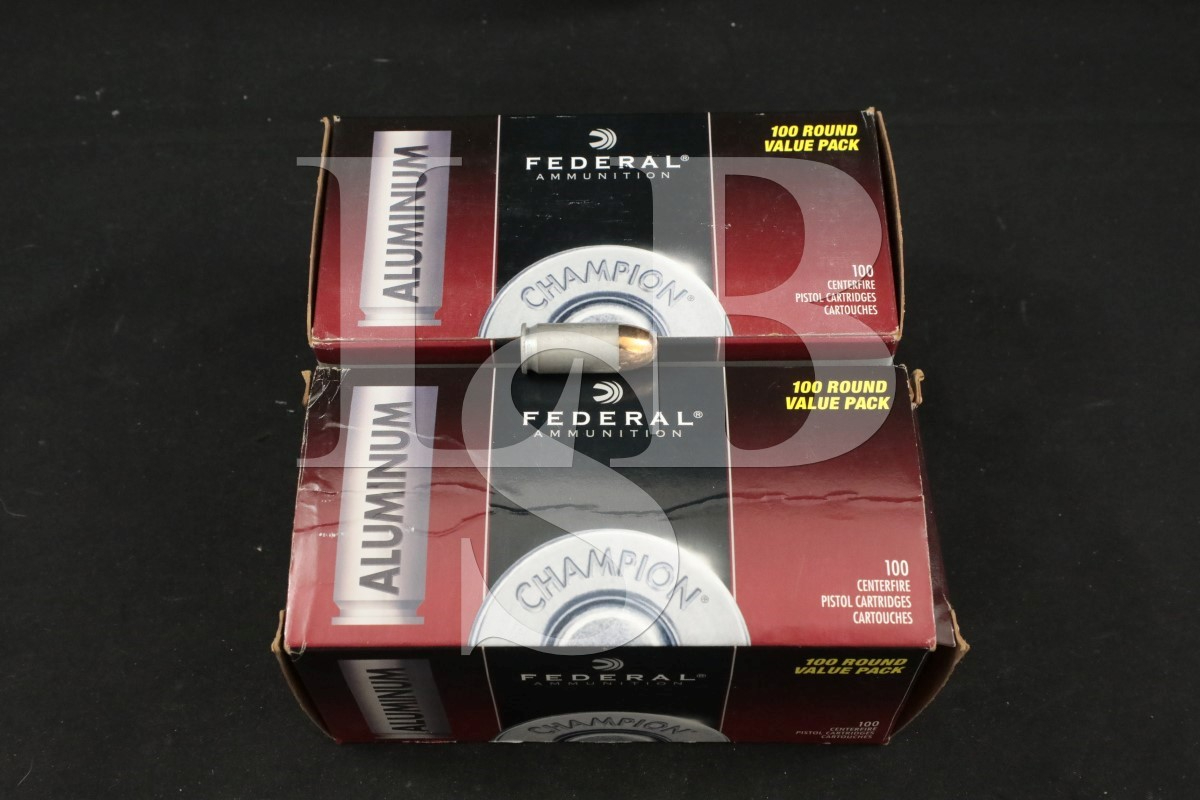 Federal Cartridge Corporation 200x .45 Acp Ammunition Fed. Aluminum ...