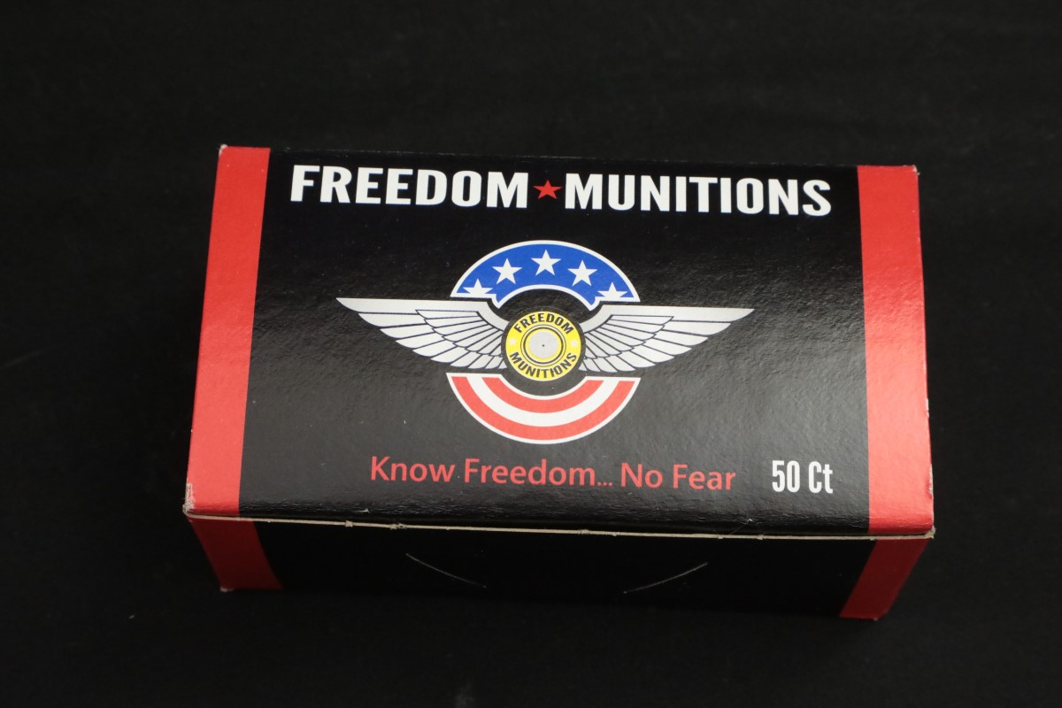 Freedom Munitions 500x 9mm Luger Remanufactured Ammunition 115 Grain ...