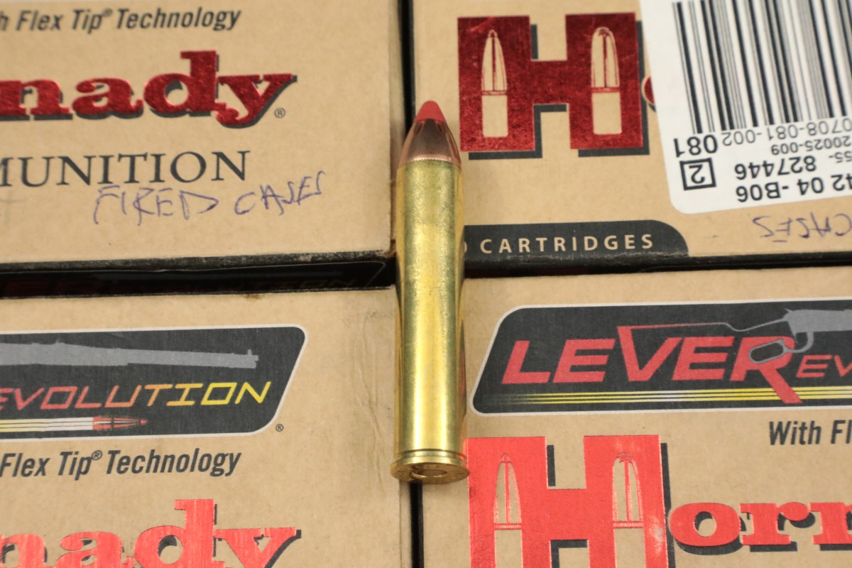 32x .444 Marlin Ammunition Hornady 265 Grain Ftx Bullets & 40x Fired ...