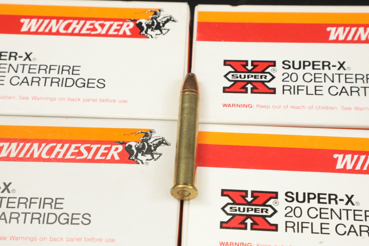 132x .375 Win. Ammunition Win. Big Bore 94 200 & 250 Grain JSP Bullets ...