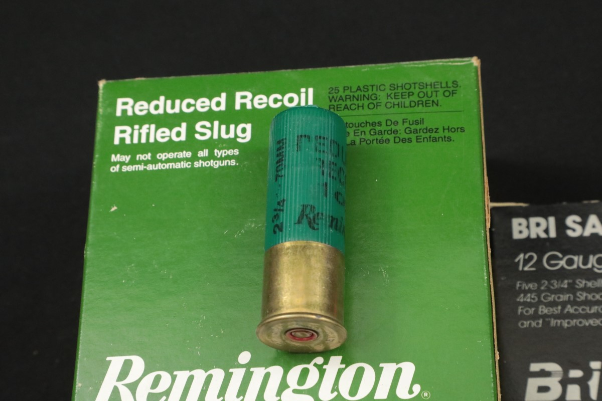 Remington 35x 12 Gauge Slug Ammunition Rem, Bri, Fiocchi Law ...