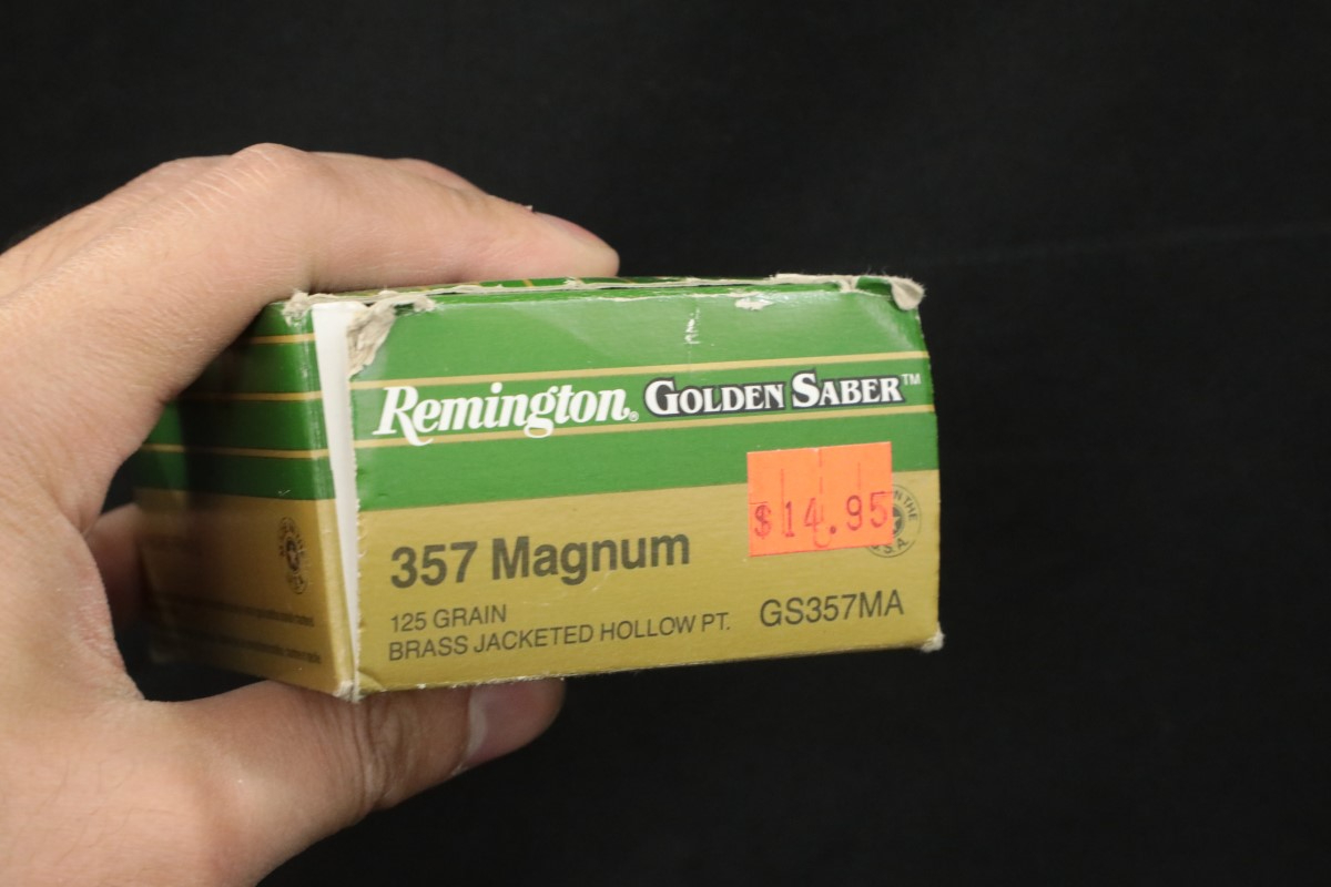 Remington 100x .357 Magnum Self Defense Ammunition Rem. 125 Grain Brass ...