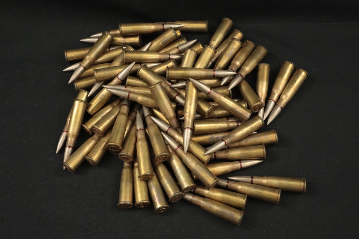 France 78x 8mm Lebel Vintage Ammunition French 1948 FMJ Magnetic ...