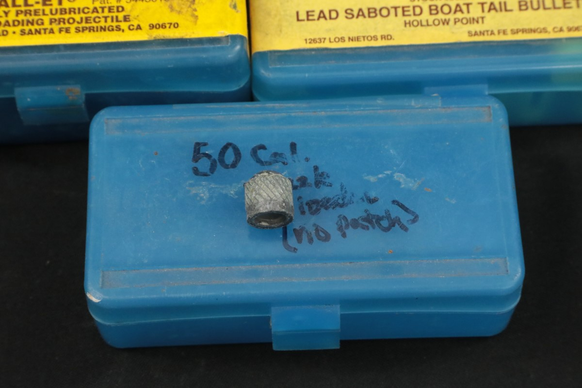 Buffalo Bullet Co. 188x .50 Caliber Mixed Bullets 225-350 Grain Lead ...