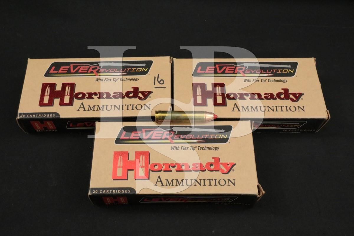Hornady 56x .450 Marlin Ammunition Leverevolution 325 Grain FTX Bullets ...