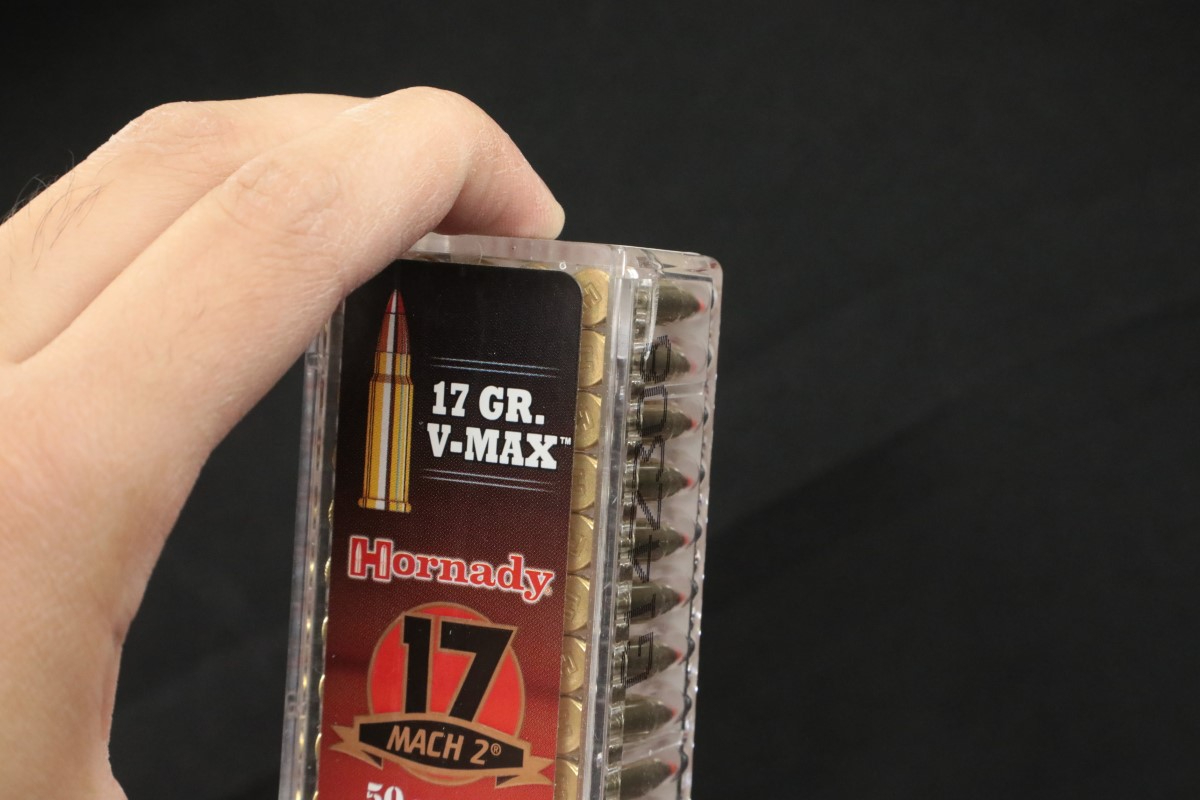 Hornady 3000x .17 Mach 2 Ammunition CCI 17 Grain V-Max Bullets .17 Mach ...