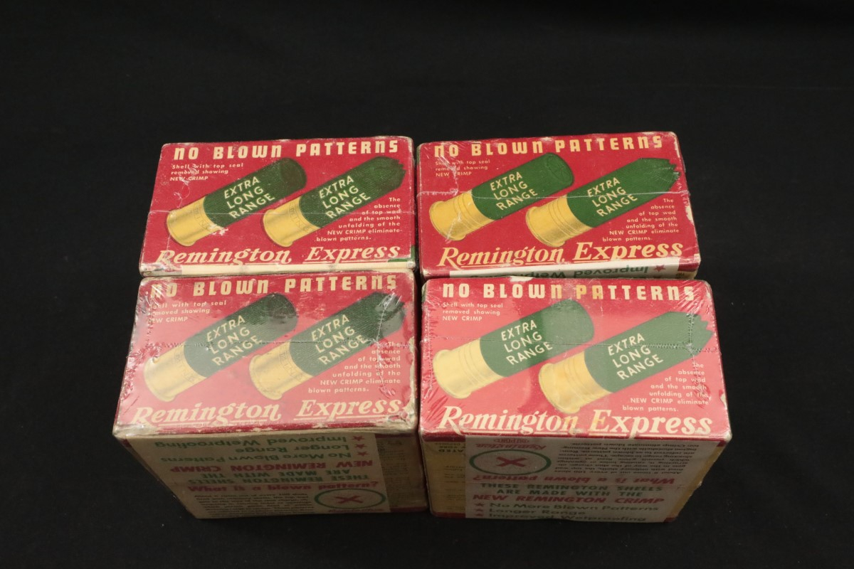 Remington 100x 12 Gauge Vintage Ammunition Rem. Express New Crimp in ...