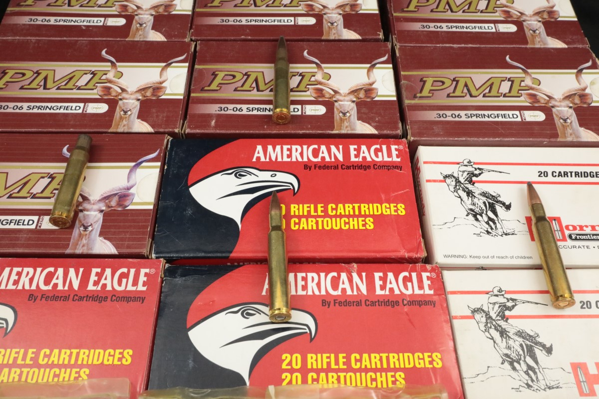 Federal 219x .30-06 Springfield Ammunition Hornady, Am. Eagle, Pmp ...
