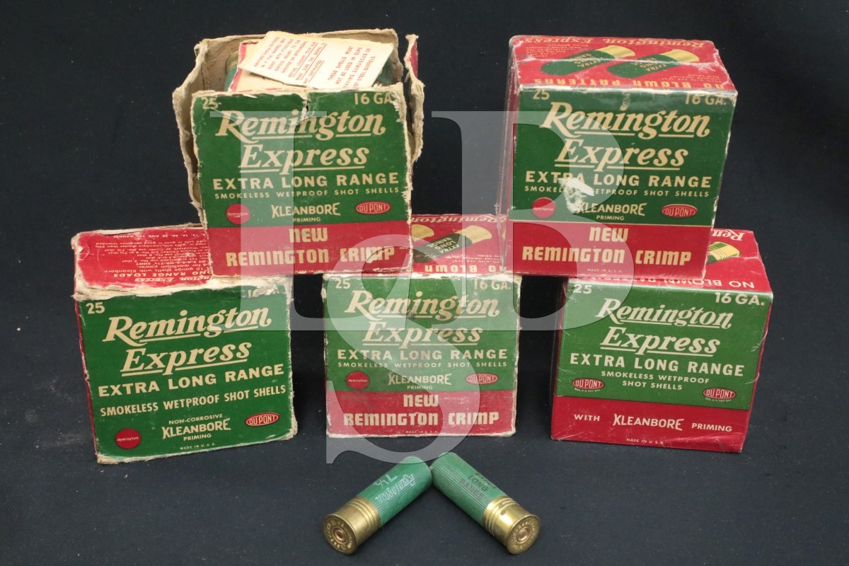 Remington 122x 16 Gauge Vintage Ammunition Rem. Express #7 1/2 Lead ...