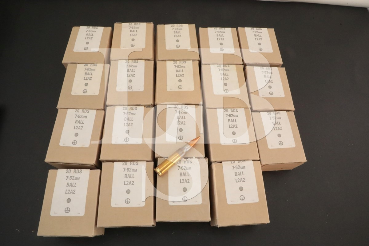 English 380x 7.62 Nato Ball L2a2 Ammunition Fmj Non-Magnetic Bullets ...